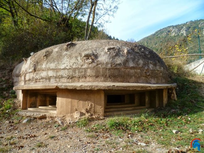 Bunker número uno del Parque de Bunkers de Martinet y Montella