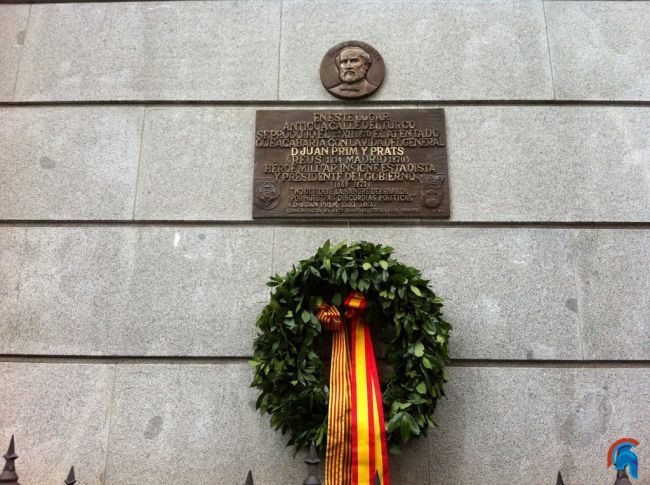 Atentado contra el general Prim